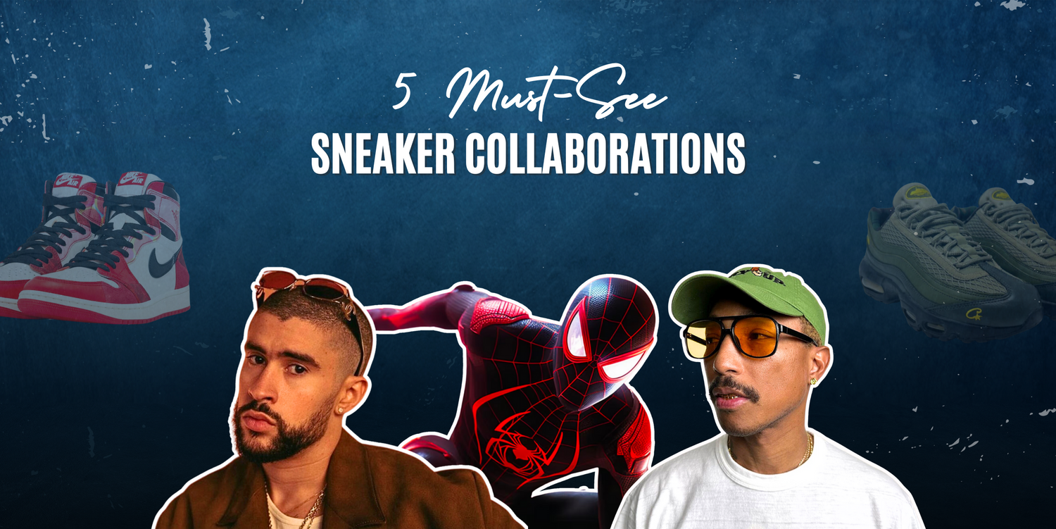 5 Must-See Sneaker Collaborations: From Pharrell to Spider-Man – RE-UP LANE